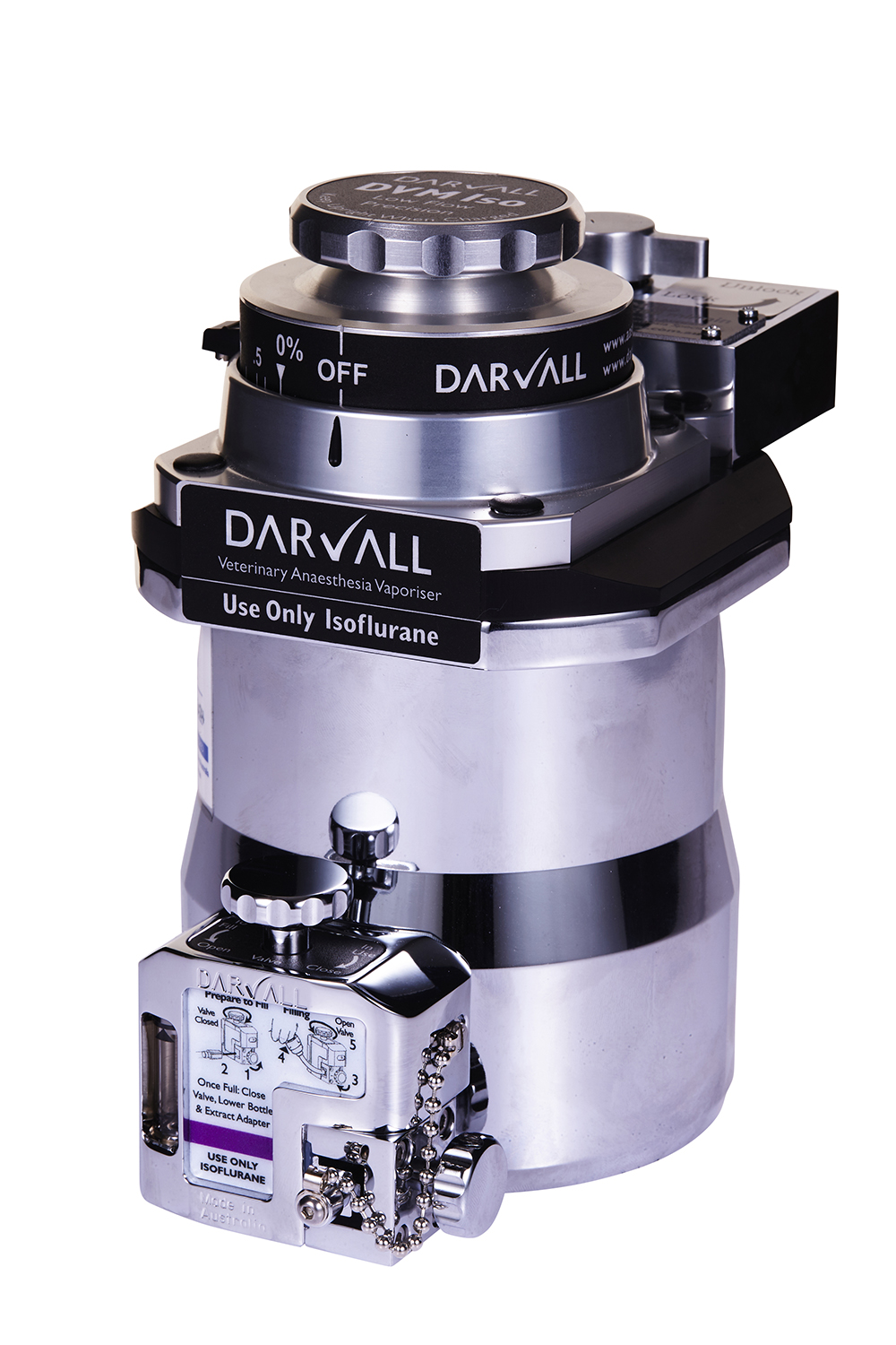 Vaporiser: Darvall DVM ISO (SM) Low Flow - Advanced Anaesthesia Specialists
